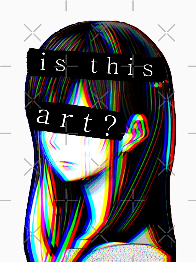 "IS THIS ART?- SAD JAPANESE ANIME AESTHETIC" Essential T-Shirt for Sale ...
