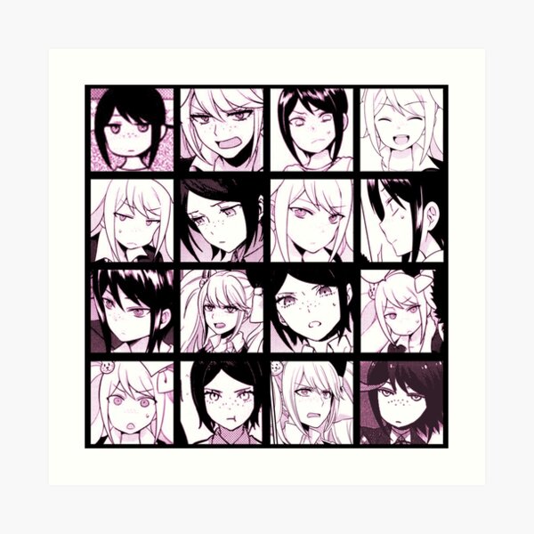 "Mukuro Manga Collection (Colored)" Art Print by Attic-Worms | Redbubble