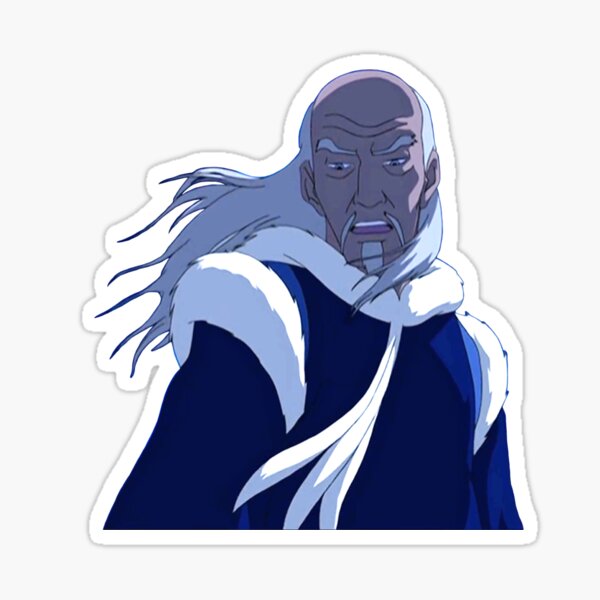 "Master Pakku" Sticker for Sale by blueeyes374 | Redbubble