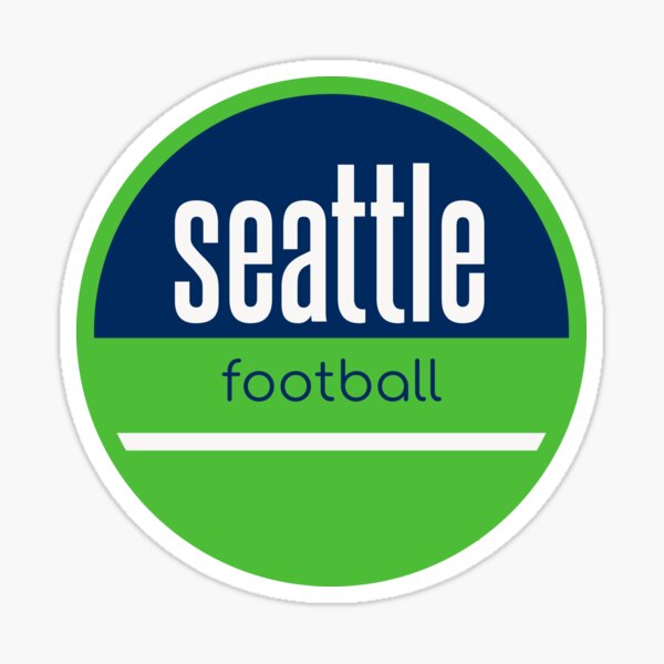"Seattle football" Sticker by BVHstudio | Redbubble