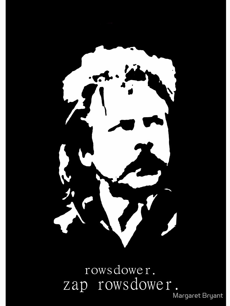 "Rowsdower. Zap Rowsdower. Poster" Essential T-Shirt for Sale by ...
