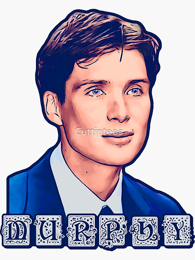 "Cillian Murphy - Irish Perfection" Sticker for Sale by Cuttintees ...