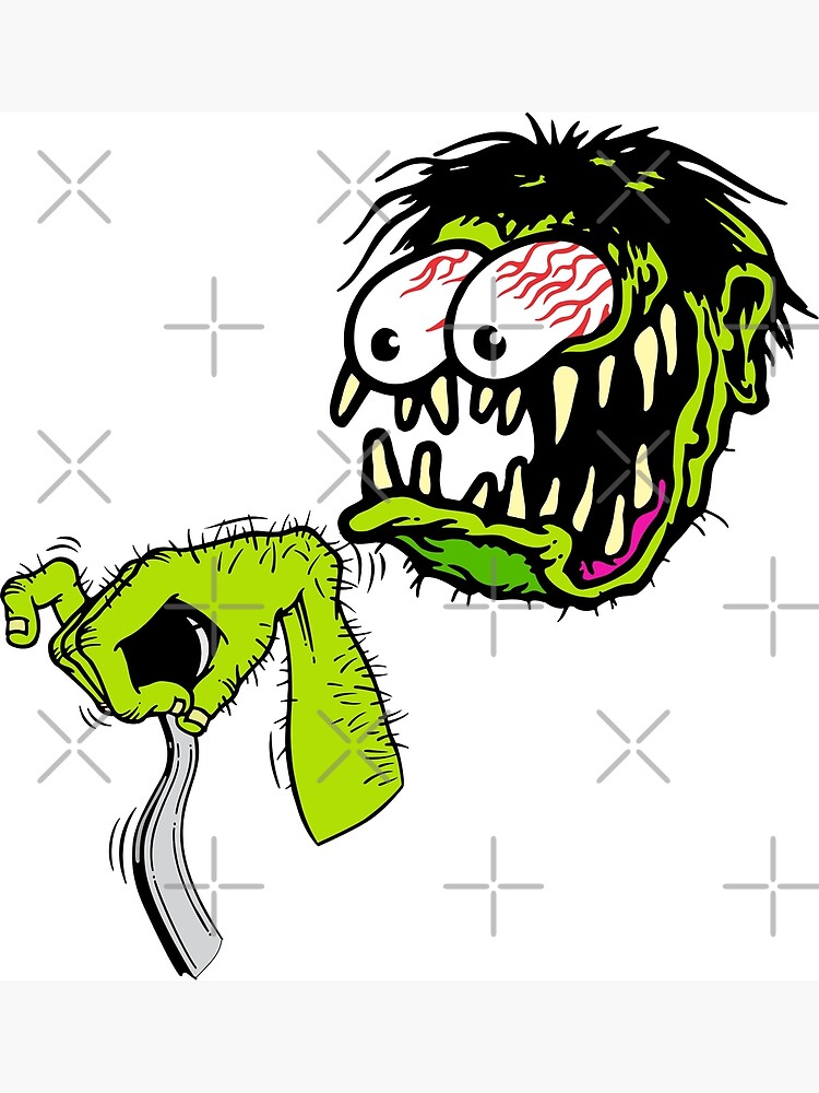 "Rat Fink Monster Shifter" Art Print by ItsMeRuva | Redbubble
