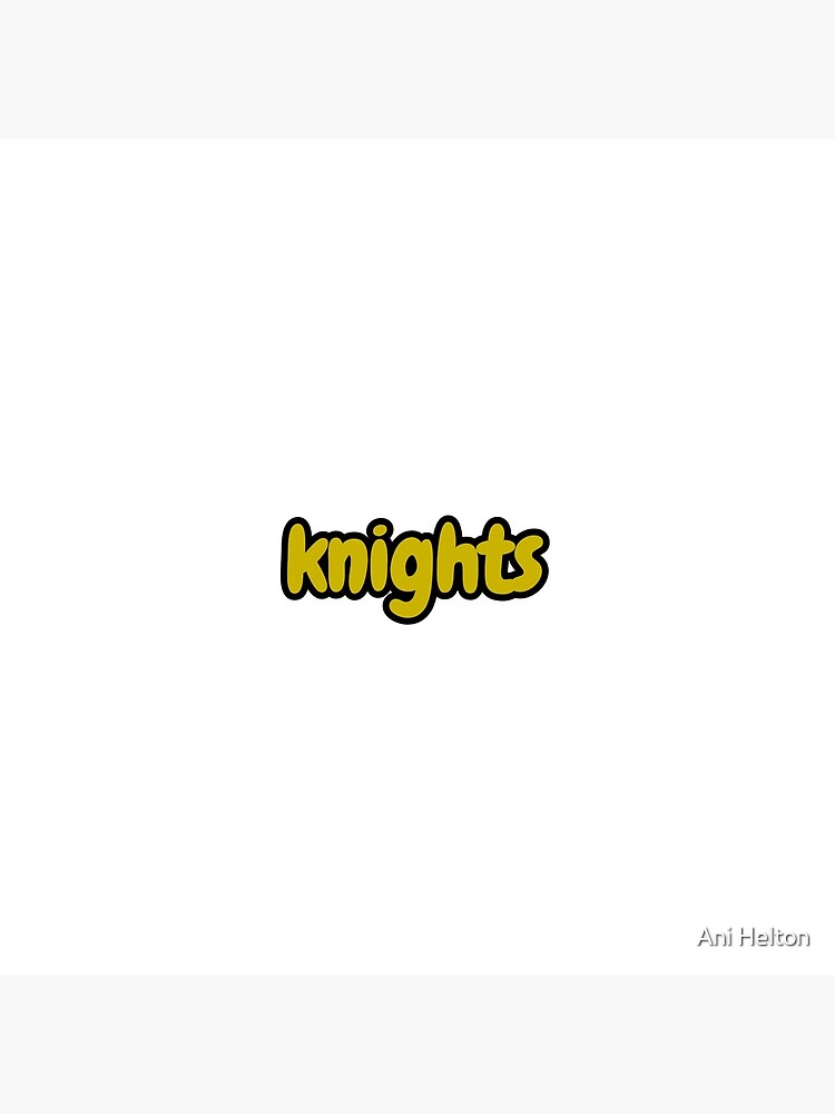 "UCF Knights Bubble Letter Design" Poster by Anihelton | Redbubble
