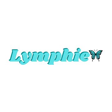 "Lymphie - Lymphedema" Sticker for Sale by PothosPepper | Redbubble