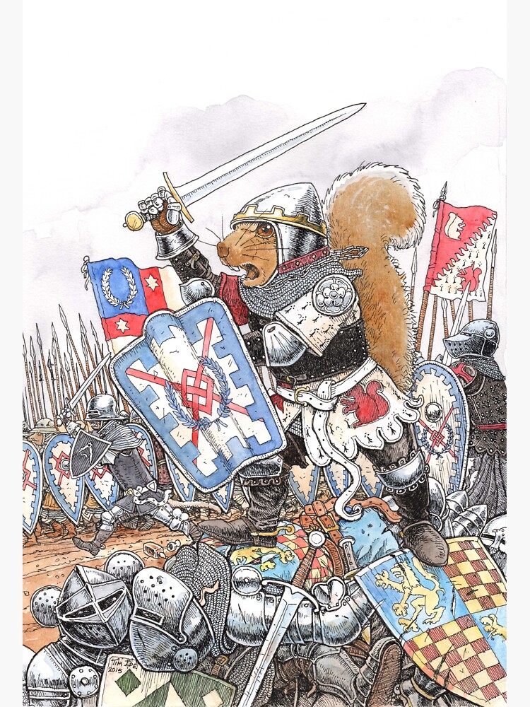 "The Beast of Innilgard" Sticker for Sale by Timothy-Ide | Redbubble