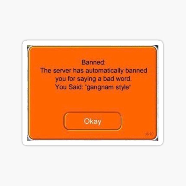 "Gangnam style..." Sticker by dilemma9 | Redbubble