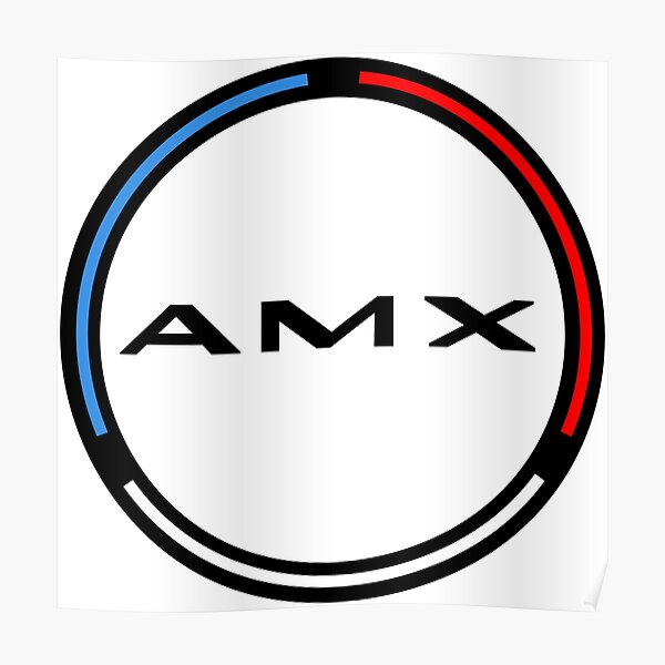 "AMC AMX" Poster for Sale by ItsMeRuva | Redbubble