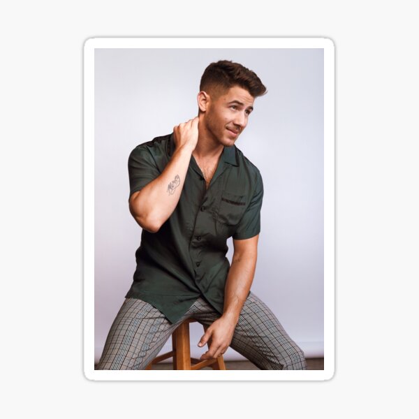 Nick Jonas Stickers | Redbubble