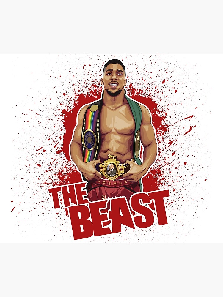 "Anthony Joshua " Poster by footydezigns | Redbubble
