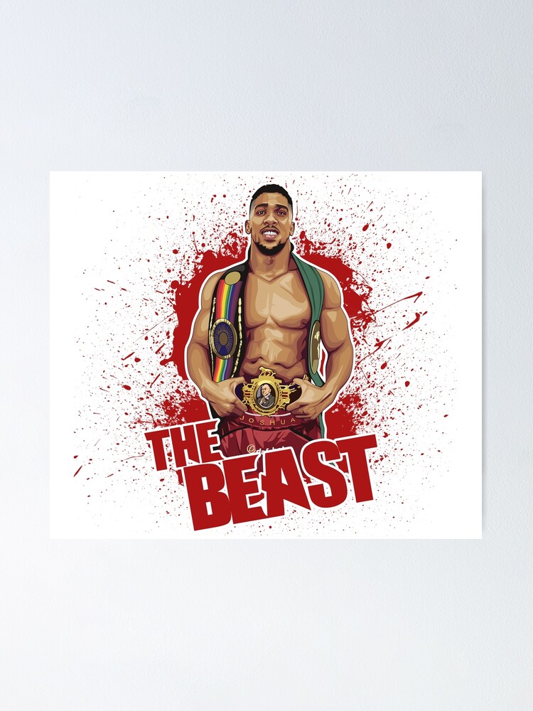 "Anthony Joshua " Poster by footydezigns | Redbubble