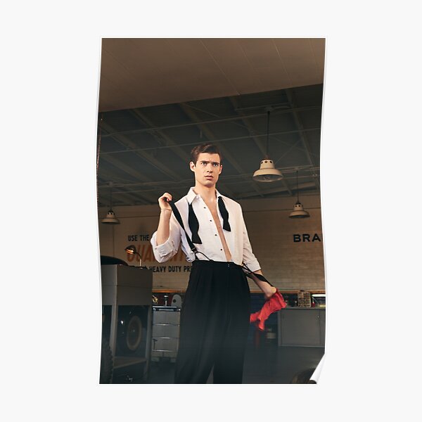 "David Corenswet - Hollywood Netflix" Poster for Sale by mk1748 | Redbubble