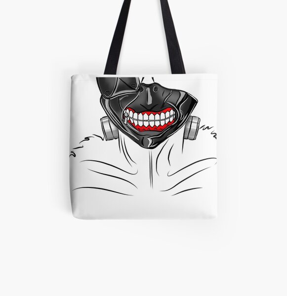 "Tokyo Ghoul Kaneki Mask - Anime Manga Drawing - Cosplay Fan Art, Black ...