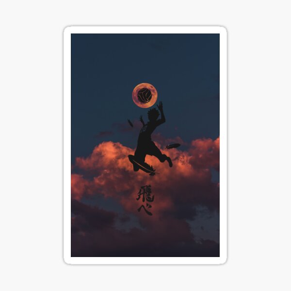"Haikyuu! Fly!" Sticker for Sale by mietoki | Redbubble