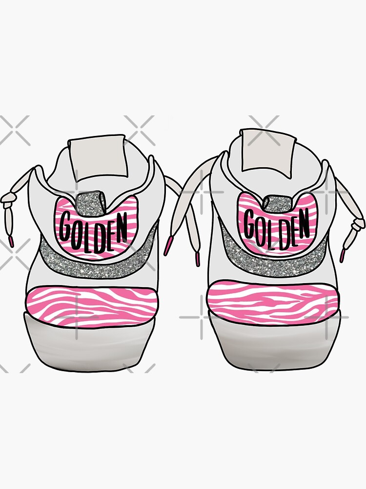 "GOLDEN GOOSE MIDSTARS" Sticker for Sale by erisullivan | Redbubble