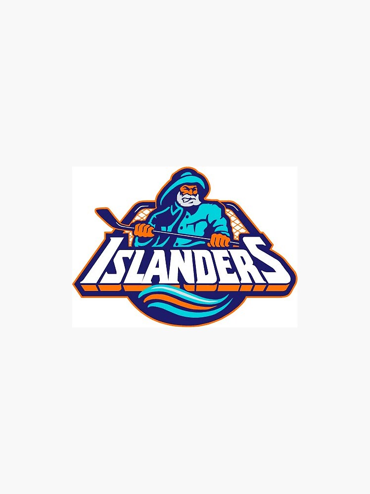 "Islanders 1995-1997 Logo" Sticker by jordanpal | Redbubble