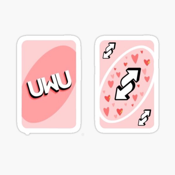 "Uno reverse card" Sticker by stickerdesignss | Redbubble