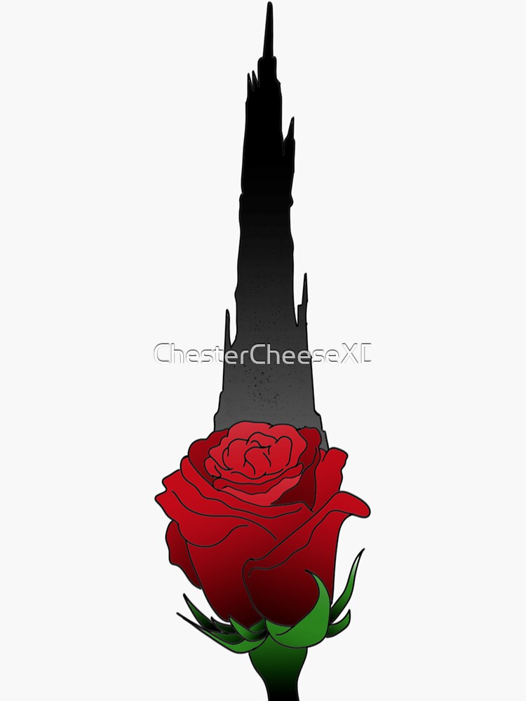 "The Dark Tower" Sticker for Sale by ChesterCheeseXD | Redbubble