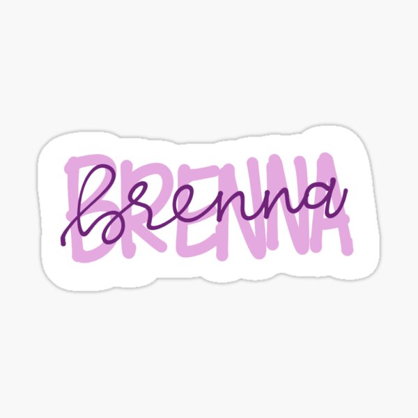 Brenna Stickers | Redbubble