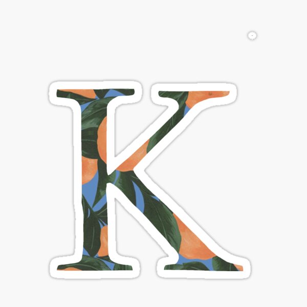 "Kappa Letter" Sticker for Sale by Kelseys103 | Redbubble