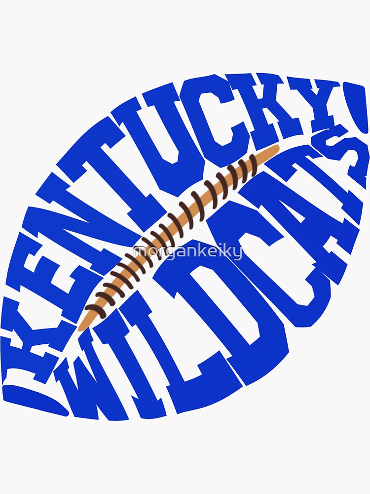 "Kentucky Football" Sticker for Sale by morgankeiky | Redbubble