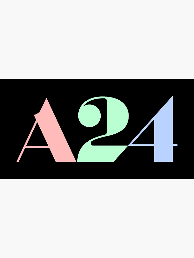 "A24 Pastel Multicolor Logo" Sticker for Sale by dkonishi | Redbubble