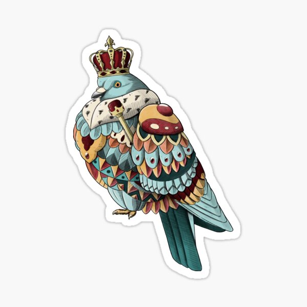 "King Palomo" Sticker for Sale by psydrian | Redbubble