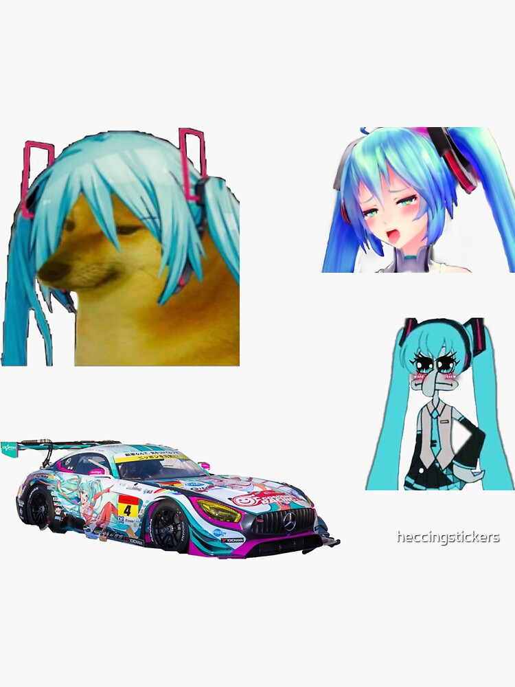 "Vocaloid Sticker Pack #6" Sticker for Sale by heccingstickers | Redbubble