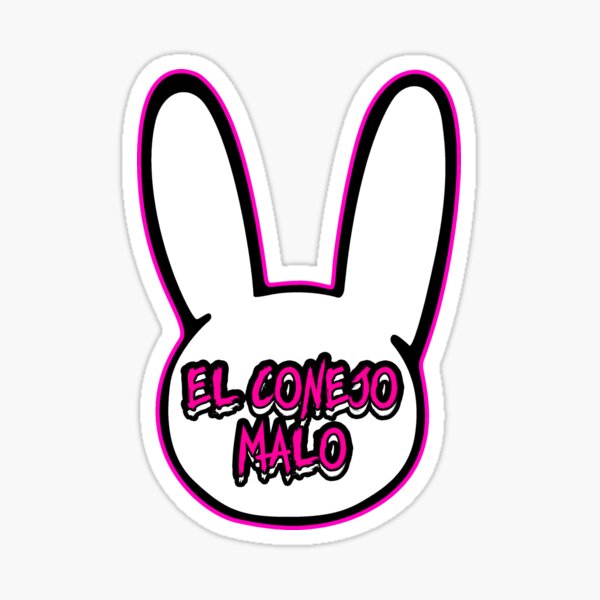 "El Conejo Malo" Sticker by blazikin | Redbubble