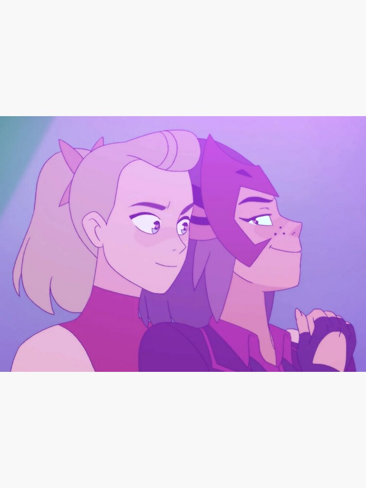 "AdoraxCatra - She Ra Adora Catra Princess of Power" Sticker by ...