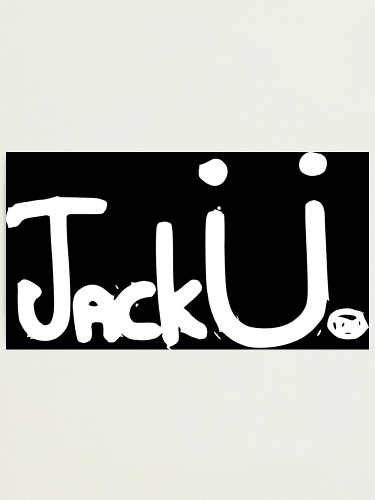 "Jack U - DJ - Logo" Photographic Print for Sale by StreetGang | Redbubble