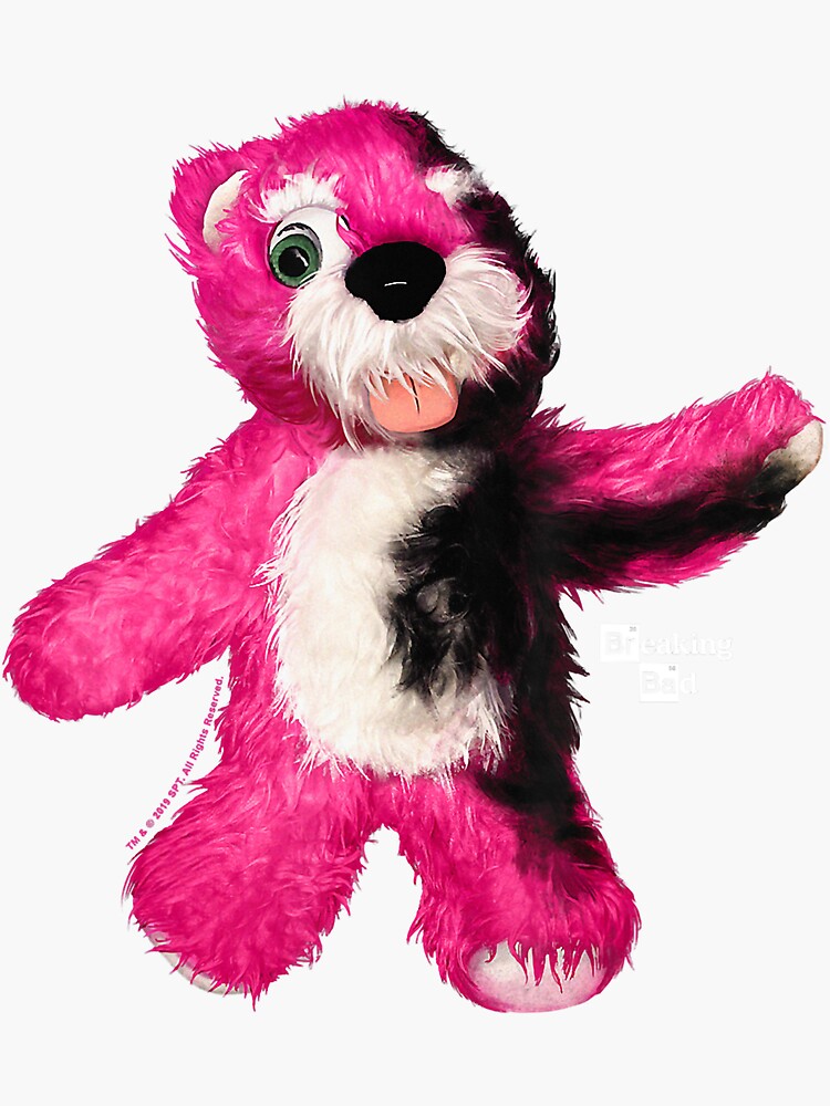 Pegatina «Breaking Bad Burnt Pink Teddy Bear Portrait Logo» de ...