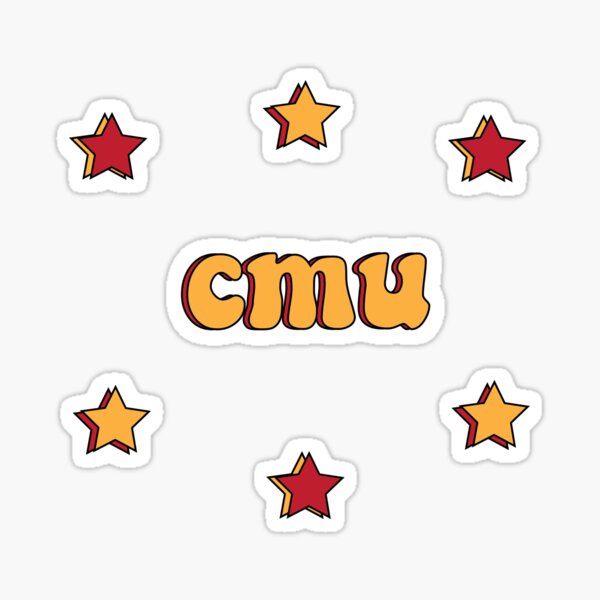 "Central Michigan CMU" Sticker for Sale by darbyclement | Redbubble