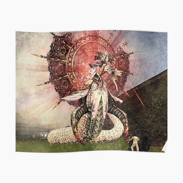 "Beakyung the white viper - Jangan cave silkroad" Poster by foxxya ...