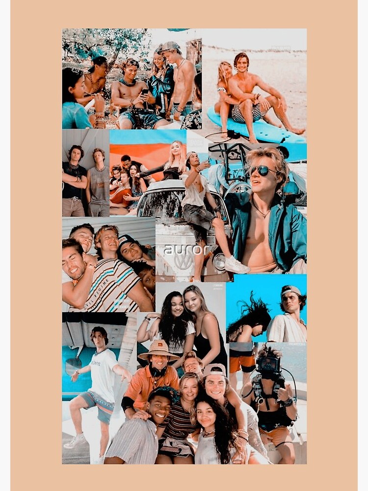 "Best Summer Outer Banks 2 Aesthetic Collage" Spiral Notebook by auror ...