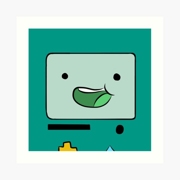 "BMO Face" Art Print by pikafelix | Redbubble