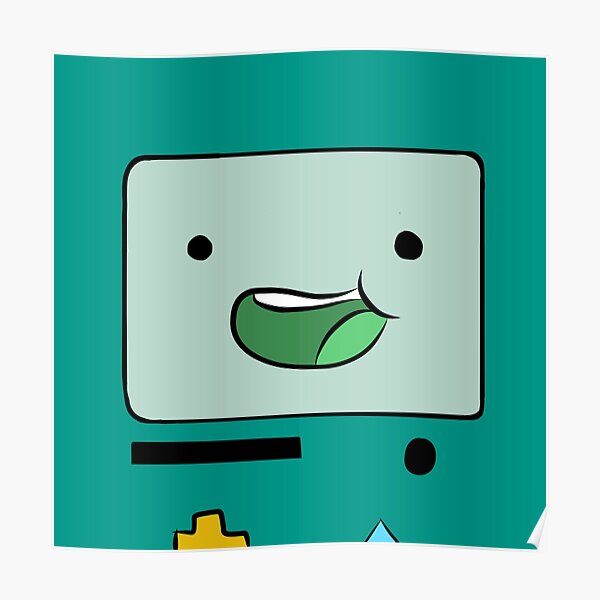"BMO Face" Poster for Sale by pikafelix | Redbubble