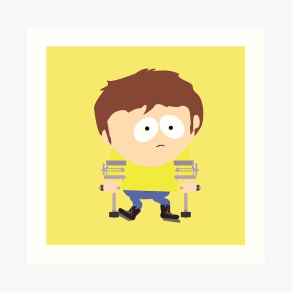"Cute Jimmy South Park sticker " Art Print for Sale by WilliamBourke ...