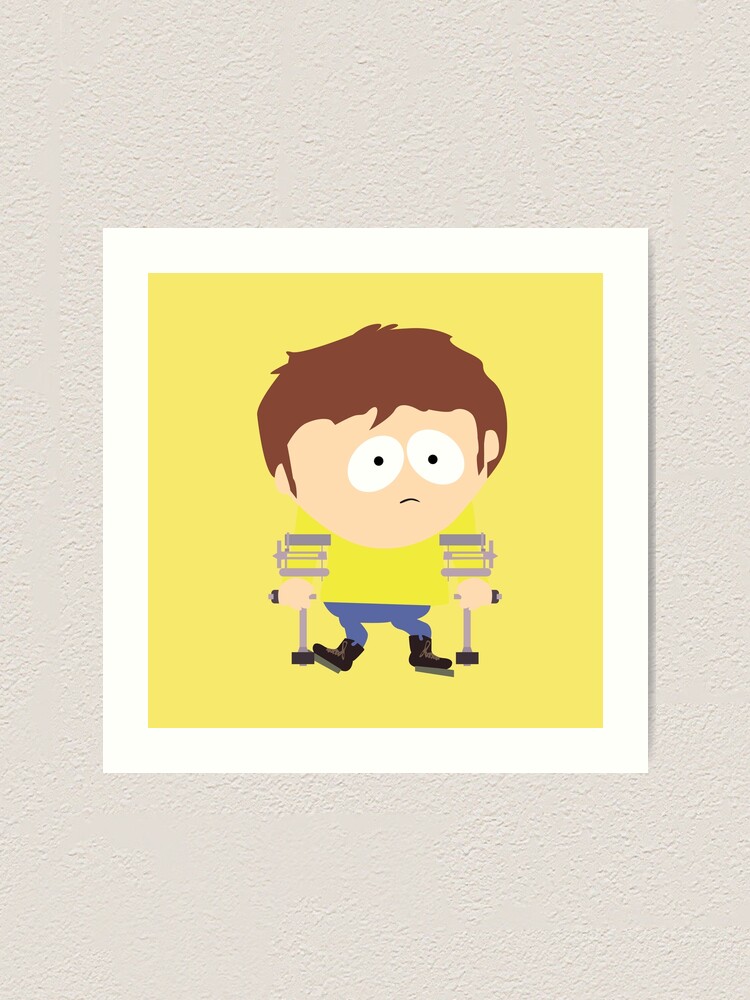 "Cute Jimmy South Park sticker " Art Print for Sale by WilliamBourke ...