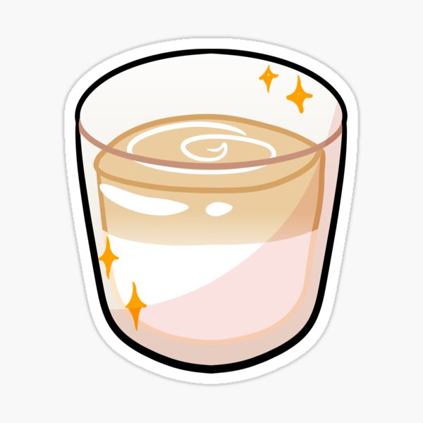 "Dalgona" Sticker for Sale by Wollypog | Redbubble