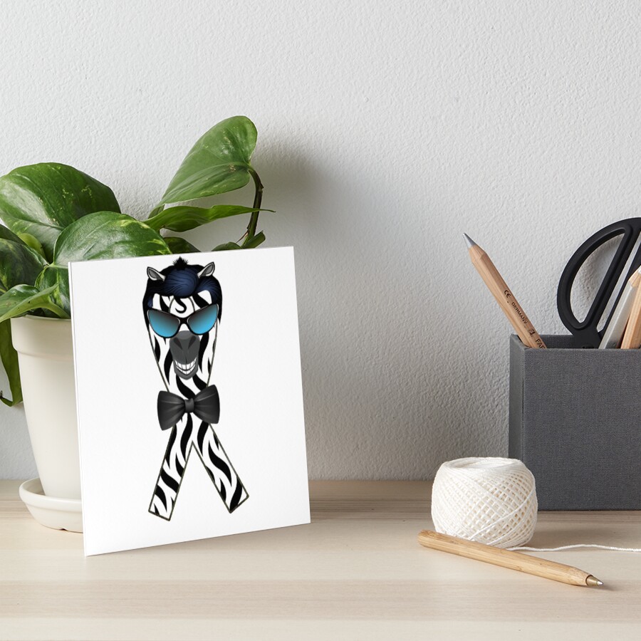 "Ehlers Danlos Awareness Ribbon - Mr, Danlos" Art Board Print by ...