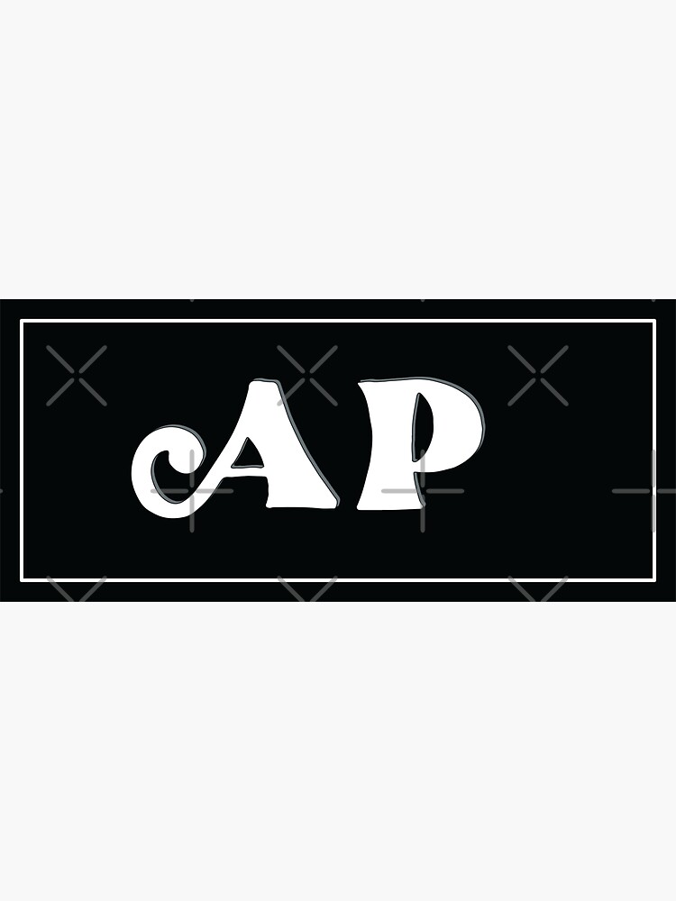 "Black AP School Subject" Sticker for Sale by The-Goods | Redbubble