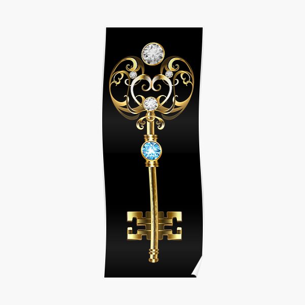 "Gold Key" Poster for Sale by Blackmoon9 | Redbubble