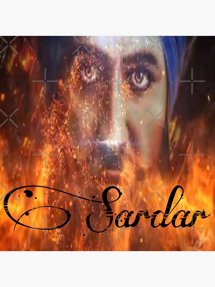 "Sardar pic" Sticker for Sale by Kamaljit-Design | Redbubble