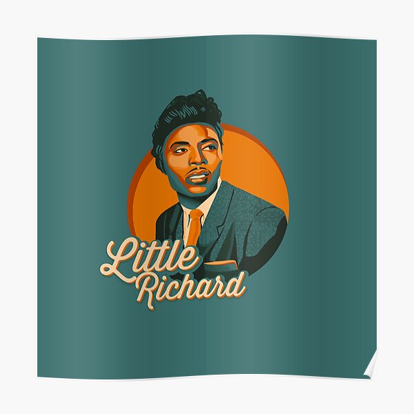 "Original Little Richard artistic Retro design" Poster by SeeSayDesign ...