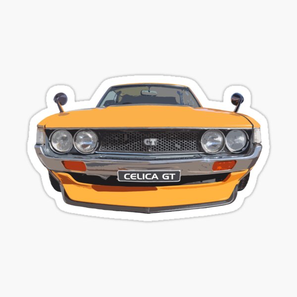 "Toyota Celica GT (1st Gen)" Sticker by radestilo | Redbubble