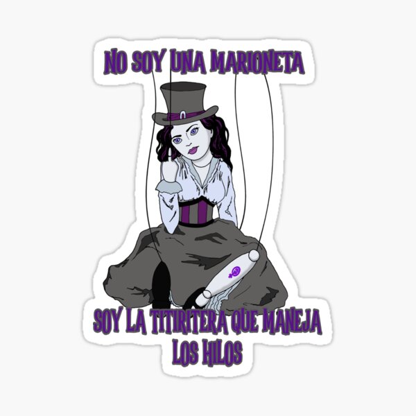 "I am not a puppet" Sticker for Sale by kassandra369 | Redbubble