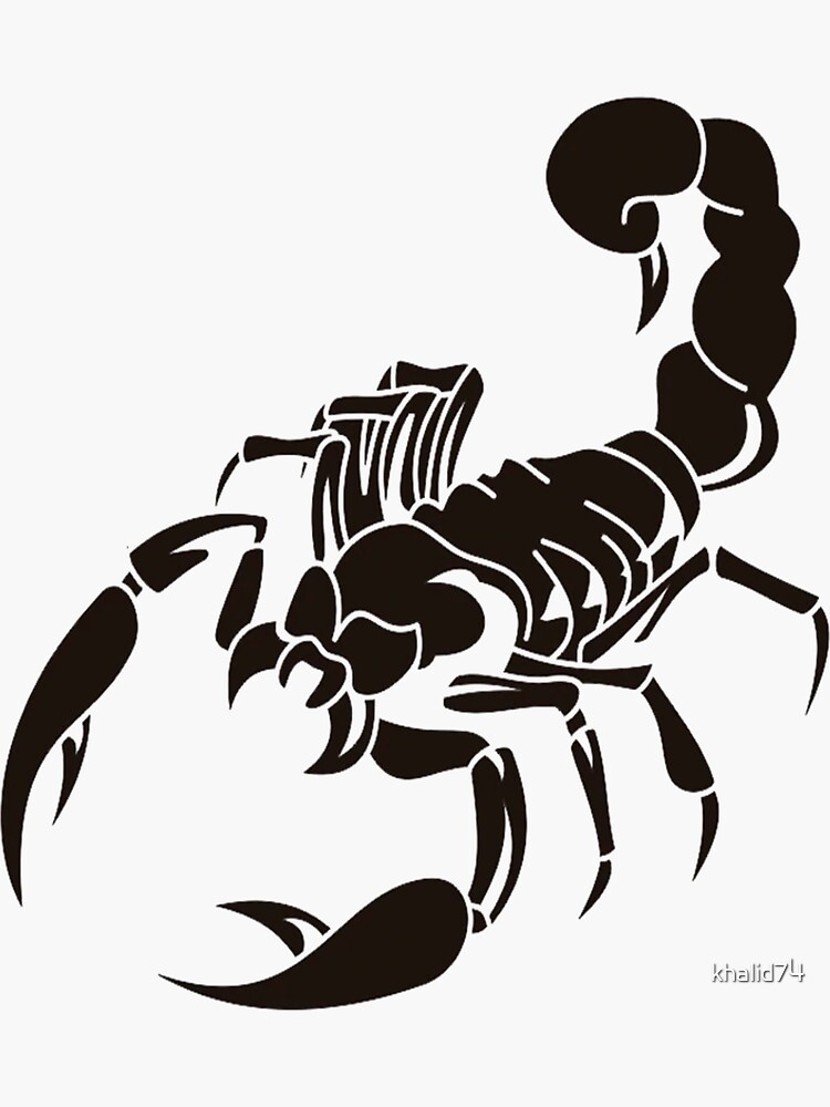 "scorpio" Sticker for Sale by khalid74 | Redbubble