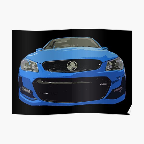 "Holden Commodore VF LS3" Poster for Sale by radestilo | Redbubble