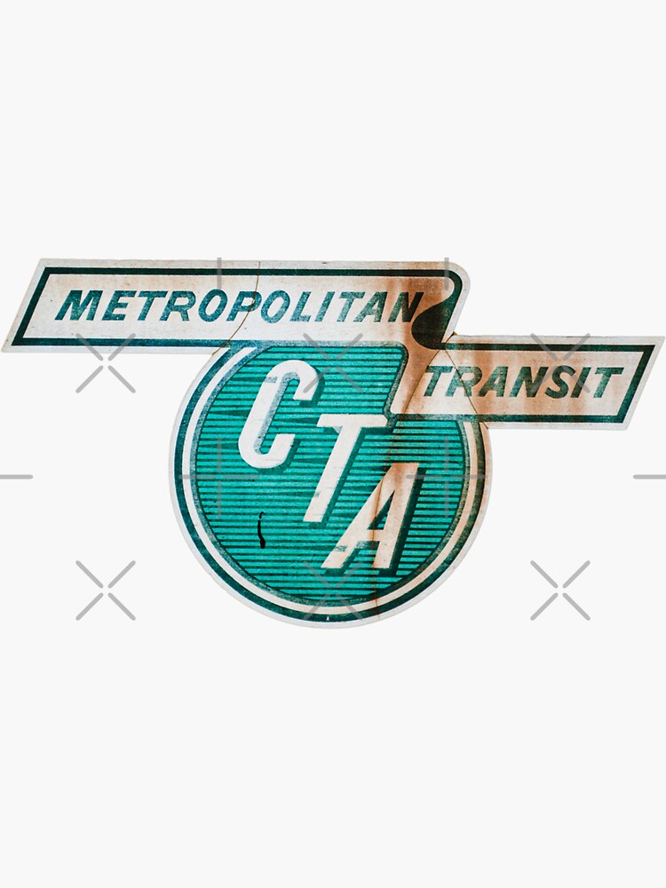 "CTA Service Car" Sticker by Enzwell | Redbubble